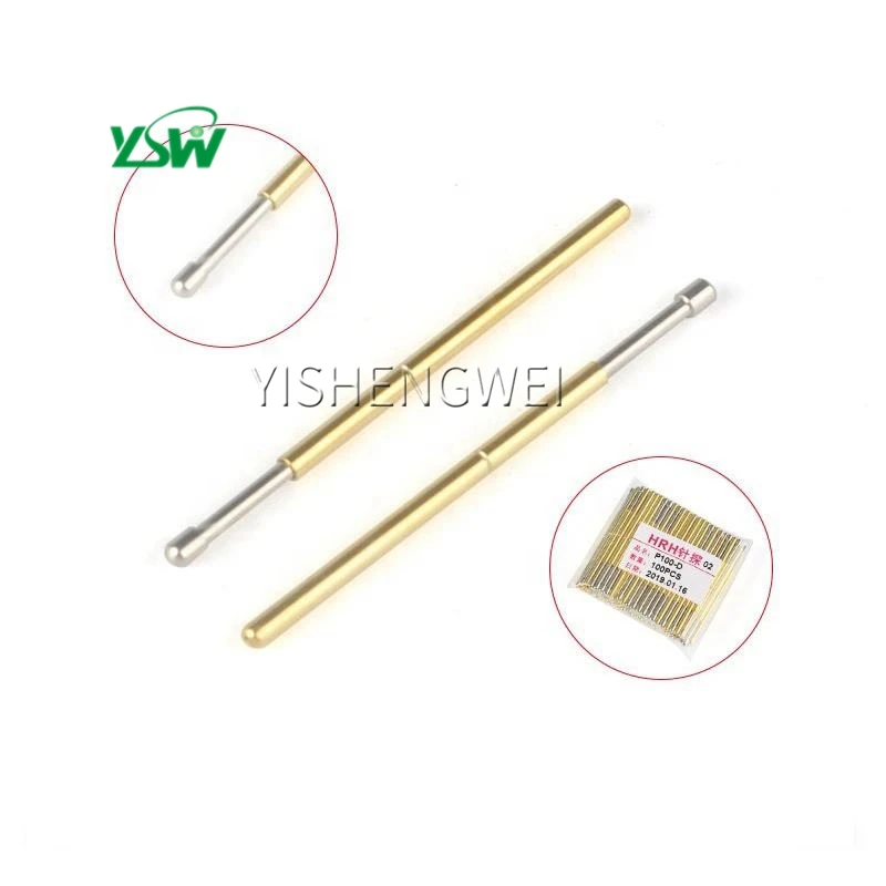 Spring Test Probe Pogo Pin P125-t2/q2/q1/j/h/g2/e2/d/b/a - Buy Spring ...