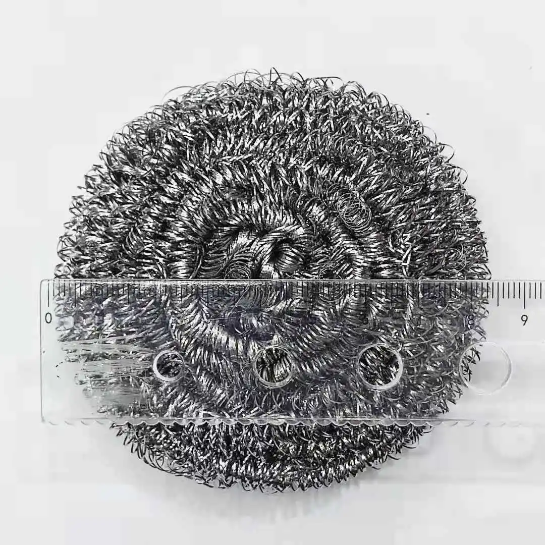 Stainless Steel Sponges Scouring Pad Steel Wool Scrubber Metal ...
