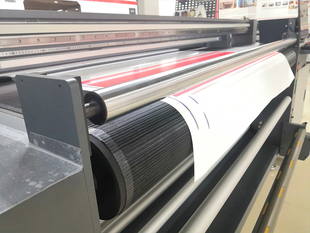 IUV UV Hybrid Flatbed Printer I3200 Print Head Eco Solvent Inkjet Label ...