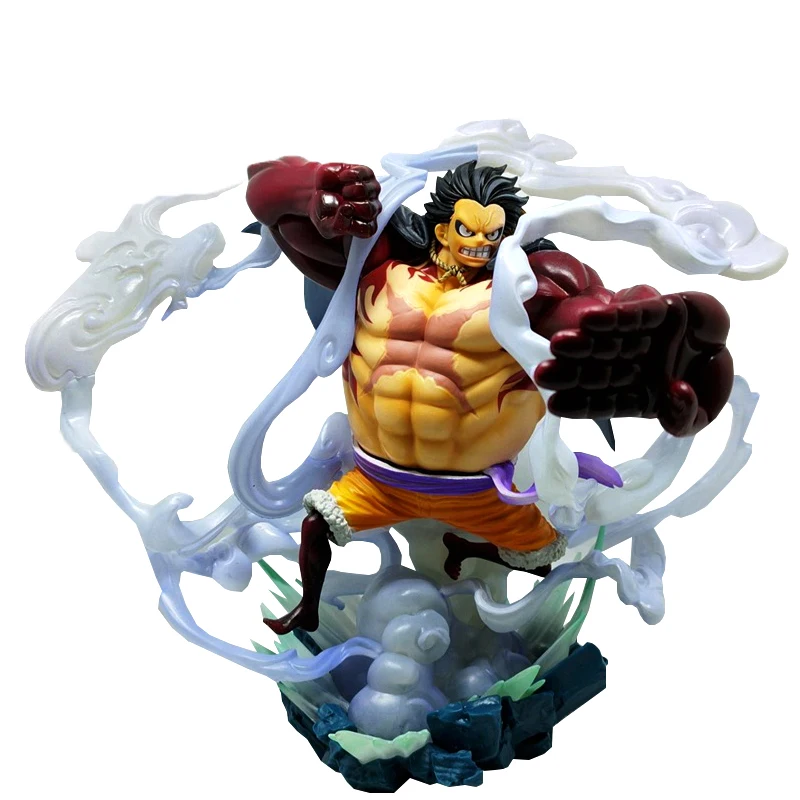 One pieced Anime Figure Fourth gear ghost Island Luffy Nika Monster ...