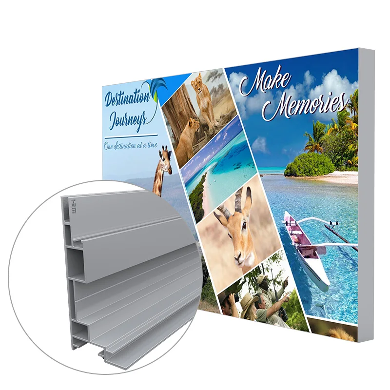 Wall-mounted Advertising Billboard Back Light Display Box Signage 3p ...