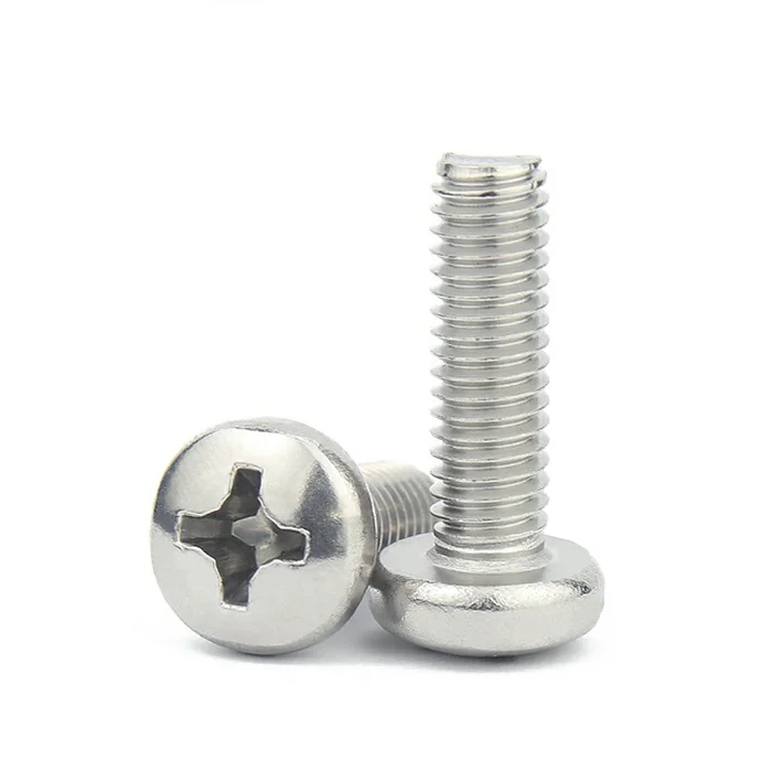 M1m1.2 M1.6 Stainless Steel Cross Round Head Mini Screw Precision ...