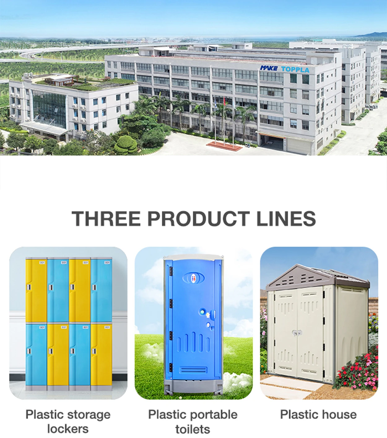 Toppla Heavy Duty Hdpe Plastic Lockers Water Proof Storage Outdoor ...