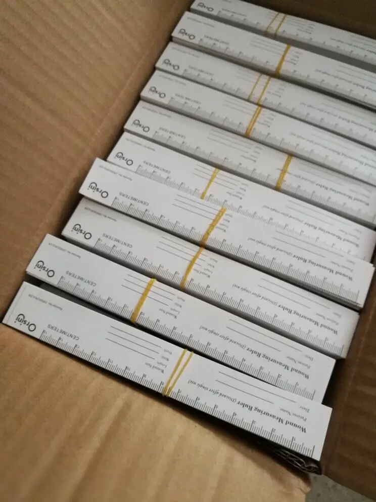 Wintape 18cm Wound Rulers - Printable, Disposable, Durable