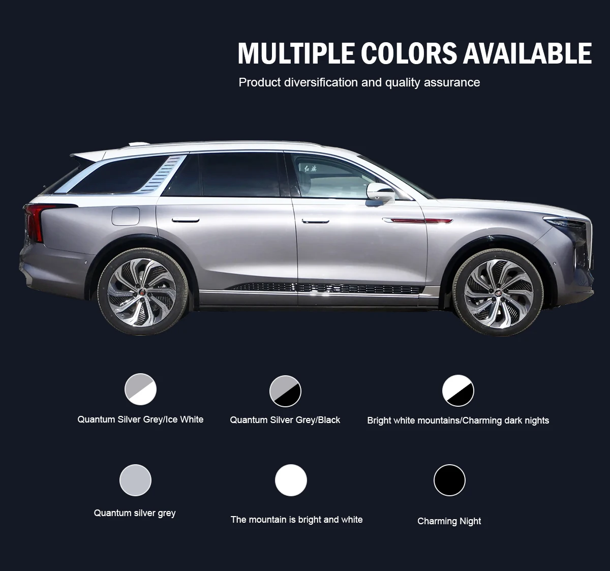Hongqi EHS9 2023 Electric SUV - 435HP, 7 Seats, 690km Range