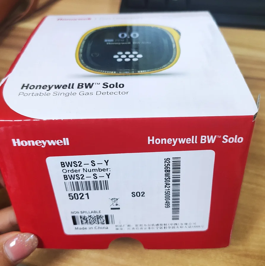 Hot Sale Original Honeywell BW SOLO Potable Single Multi Gas Detector for H2S CO O2 BWS2-S-Y ...