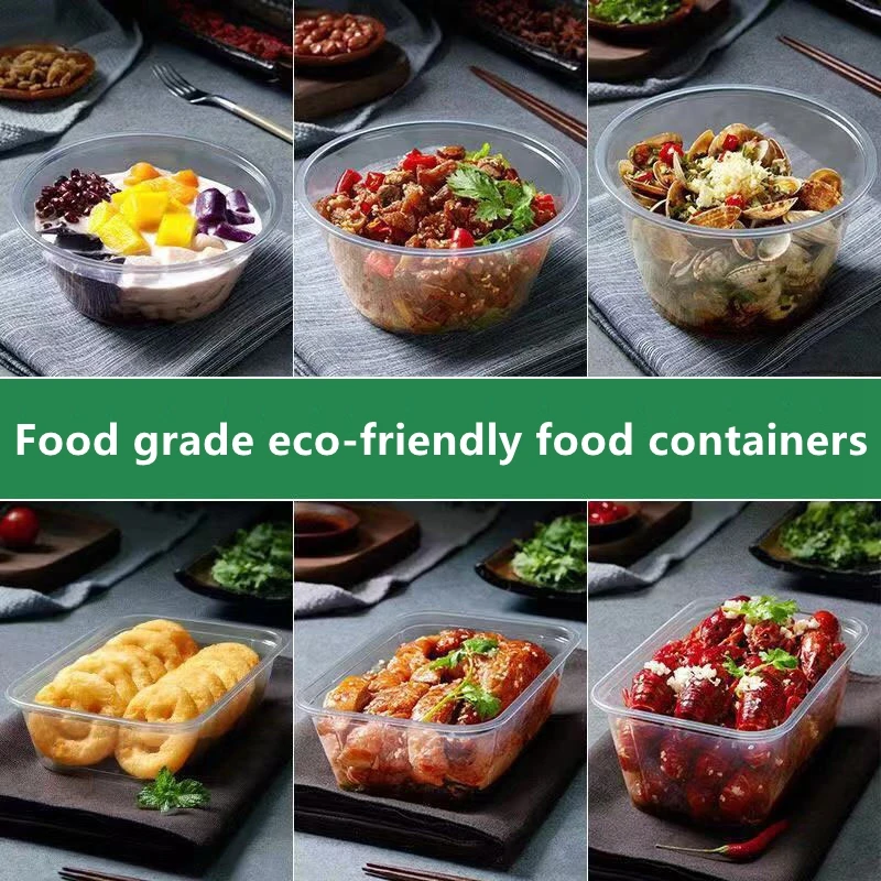 Restaurant Food packaging Plastic Containers Disposable Plastic Take ...