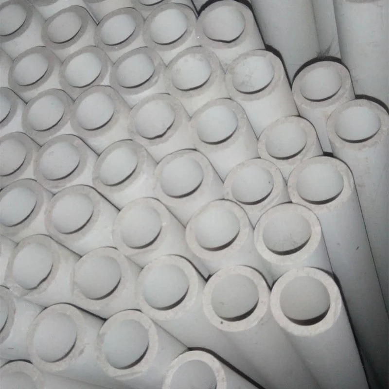 HT High Heat Resistance Refractory Mullite Ceramic Tube for Electrical ...