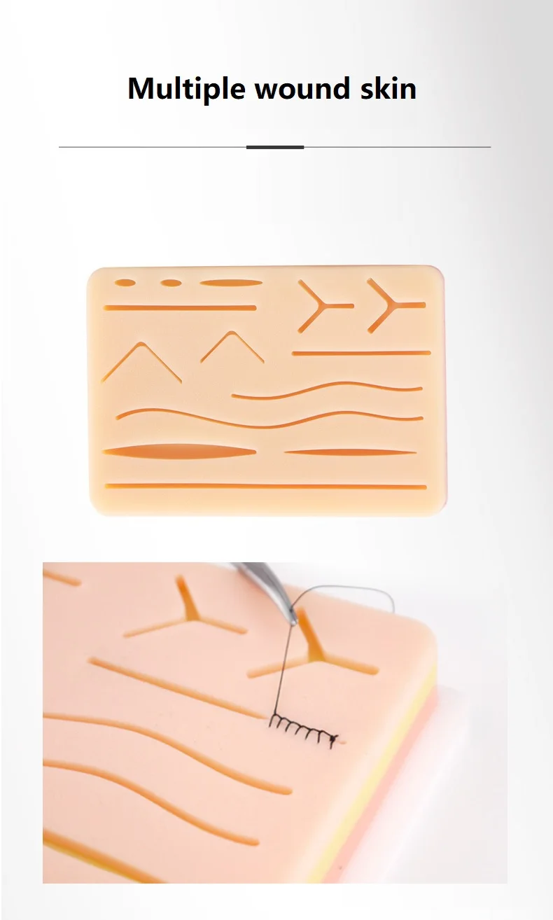 Medical Surgical Suture Practice Kit with Suture Training Pad /Complete ...