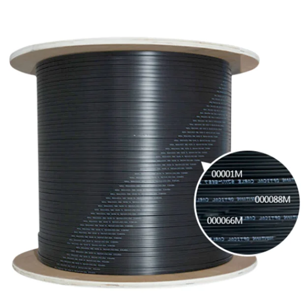 2 Core Toneable Fttp Tight Buffered Drop Cable G657a G652d Flat Drop ...