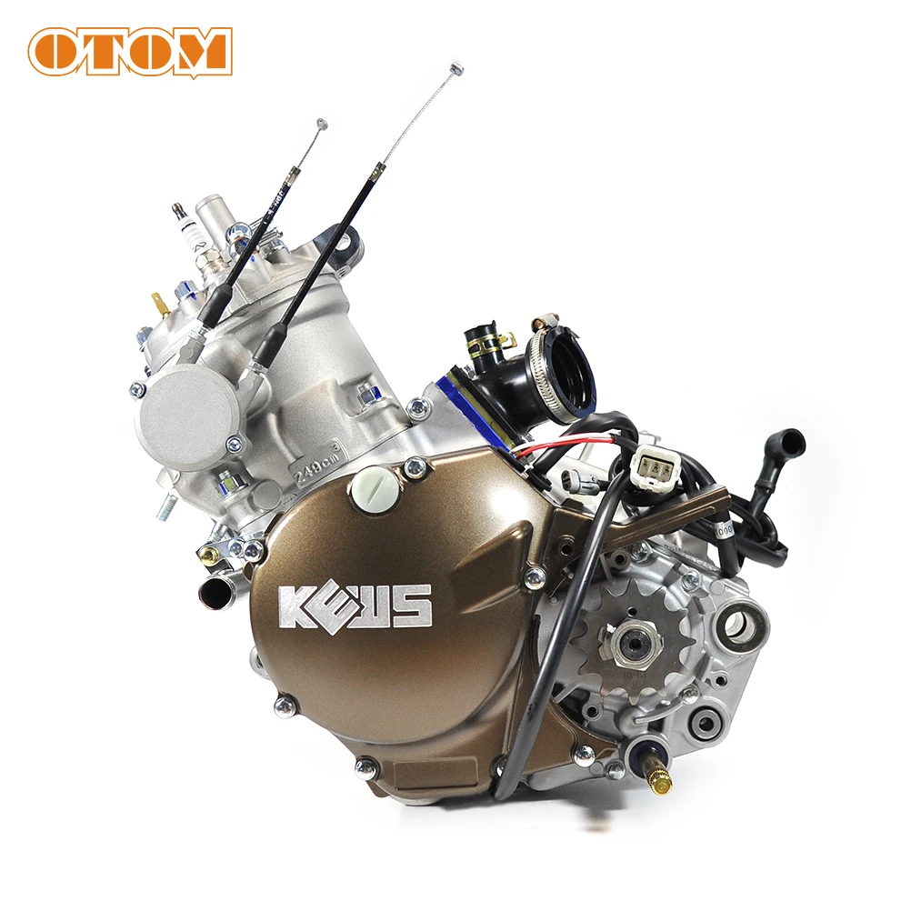Otom Kews Off-road Motorcycle 2t Engine Assembly Loncin Mt250 250cc 2 Stroke Dirt Bike Engine ...