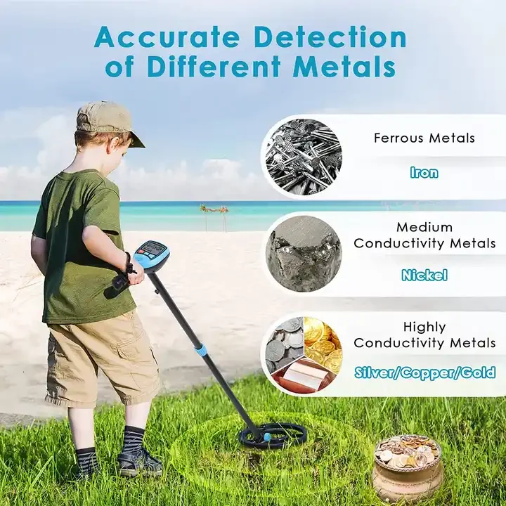 Tianxun MD-1012 Metal Detector - Fun & Easy Treasure Hunting for Kids