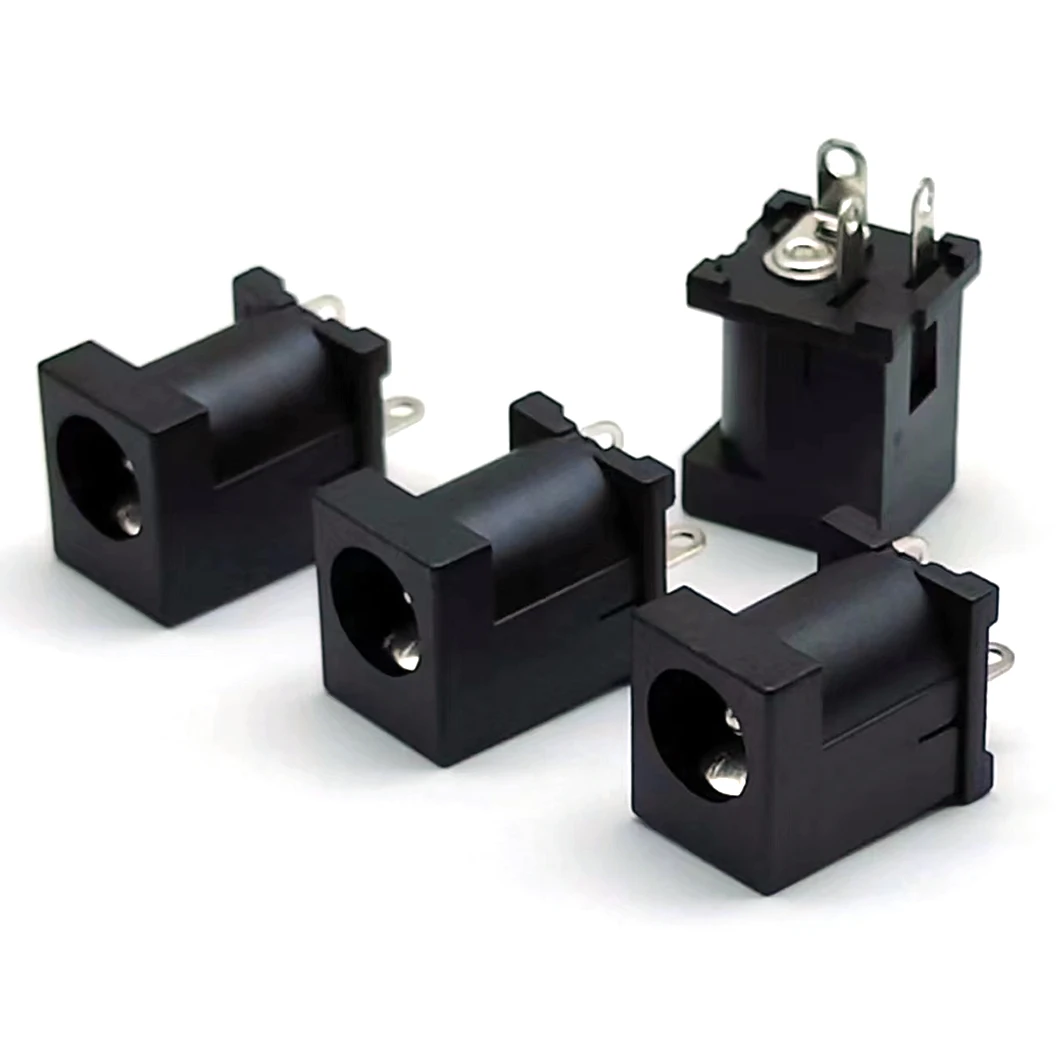 Made In China Vertical Plug Dc Power 3 Pins Connector Max 5.5 Mm Jack 2 ...