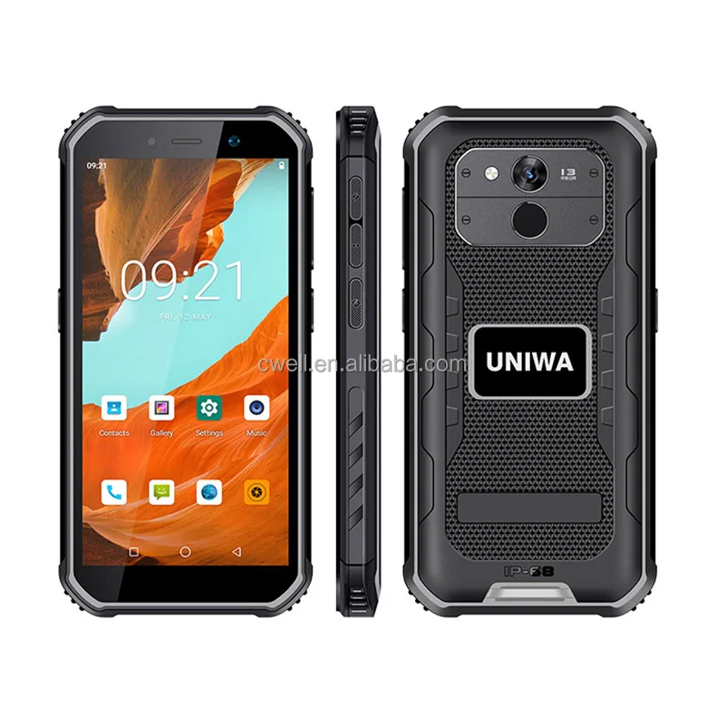 Uniwa F963 Pro 5.5 Inch Smart Phone Ip68 Waterproof Android Handheld ...