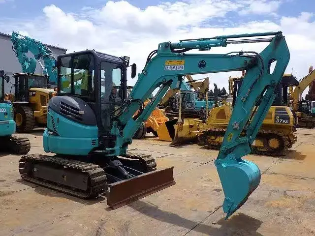 3.5 Ton 2022 Machine 90% New Convenient Flexible Mini Used Kobelco Sk35 ...