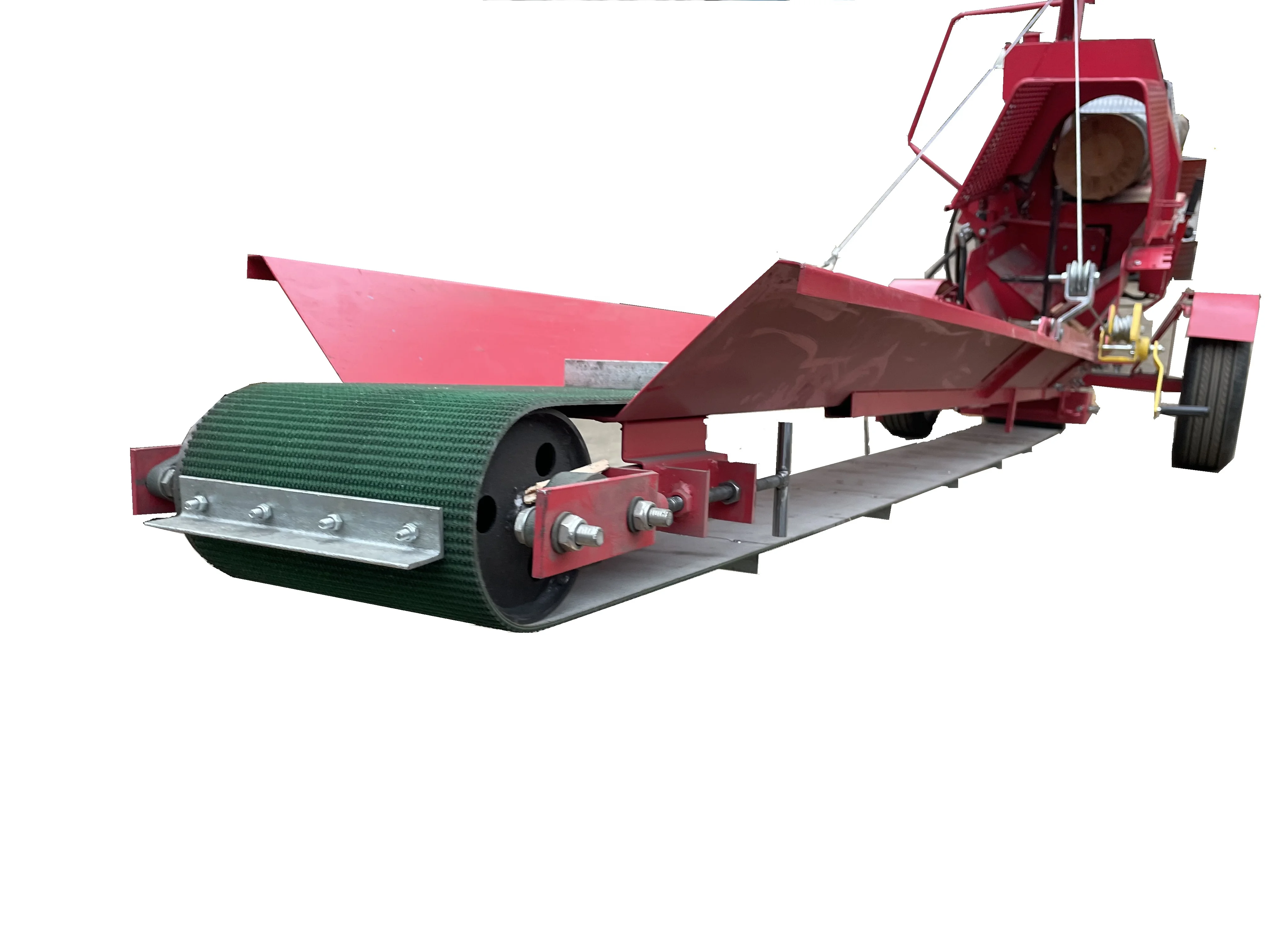 20 Ton Automatic Firewood Processor / Wood Processor With Track - Buy ...