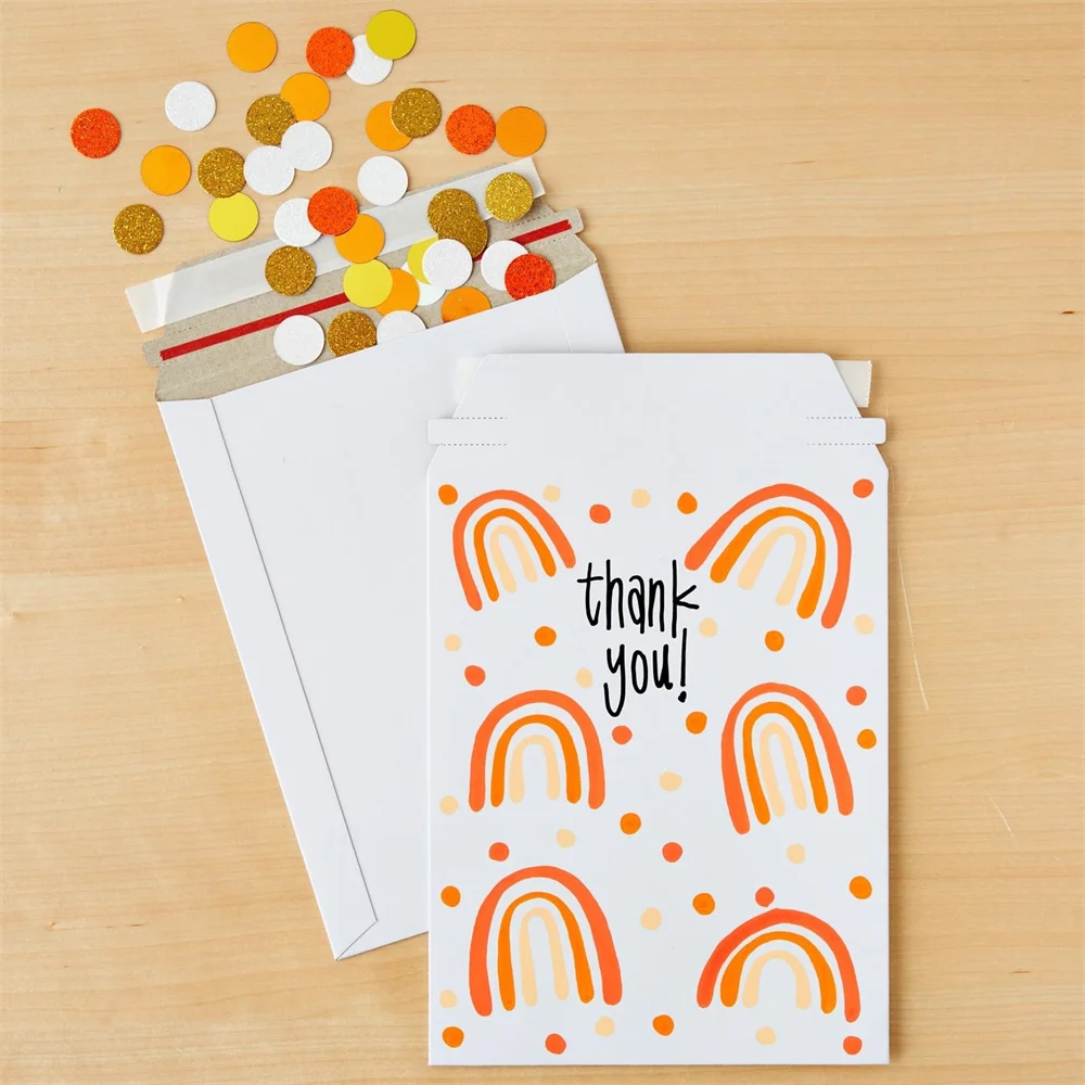 Custom Rigid Mailers - 7 X 9 Inches with Self Adhesive Seal