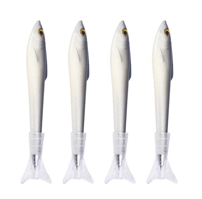 cute Creative glow at night plastic Multicolor Marine Fish Shape ...