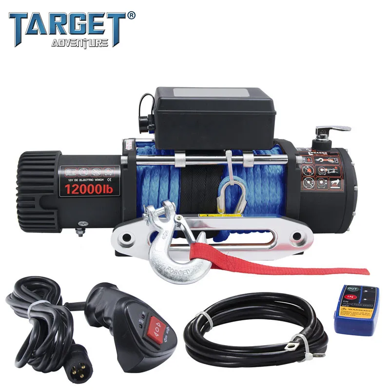 4wd Trailer 4x4 Truck Winch Vehicle 4x4 Off Road High Power13000lb Off ...