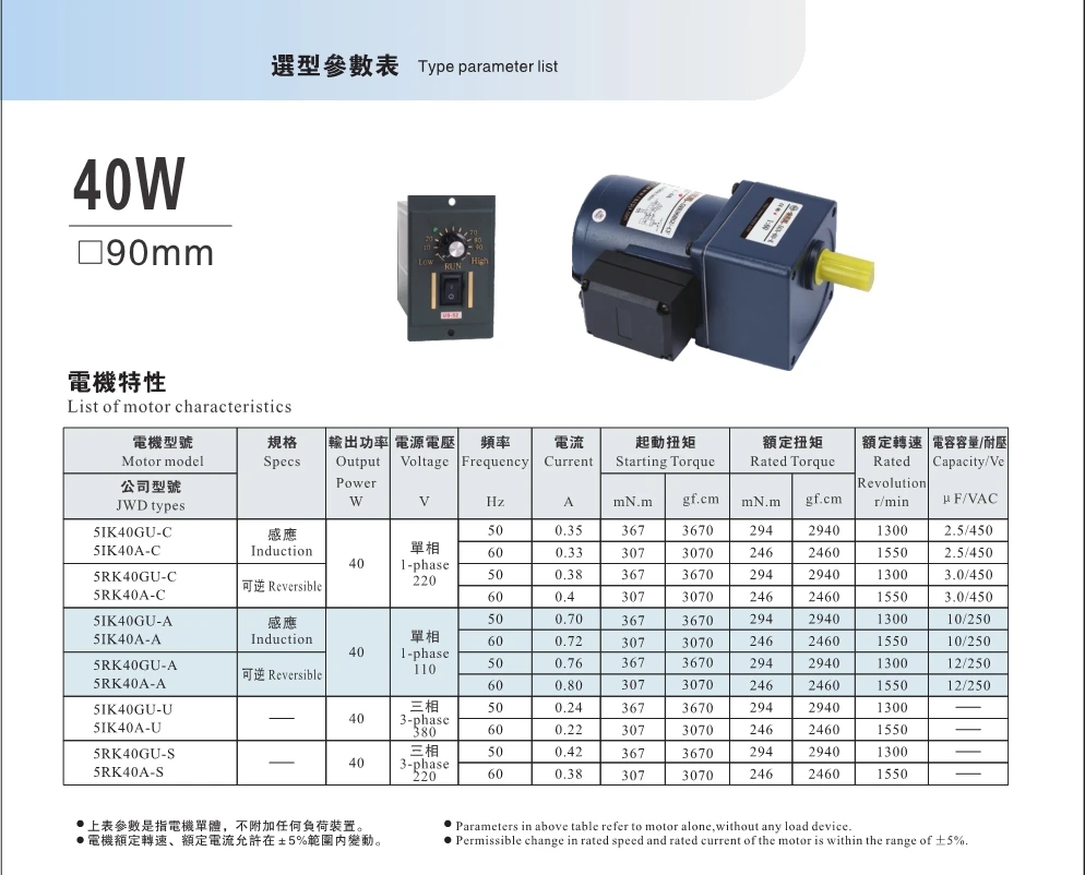 Ac Gear Motor Brake Gear Motor 10w~370w Single Phase Three Phase Gear ...