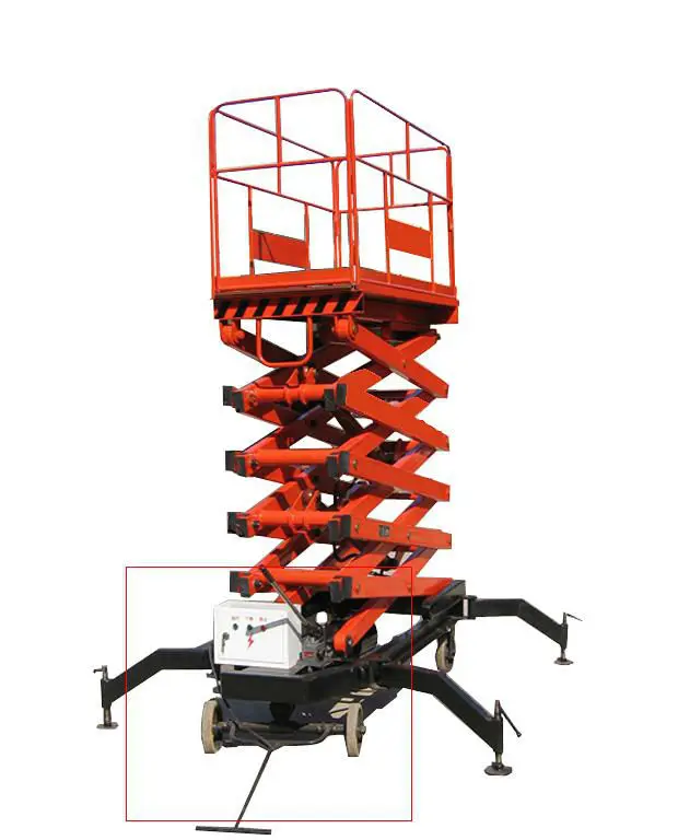 2024 new model work platform lifts/lightweight scissor lift electric ...