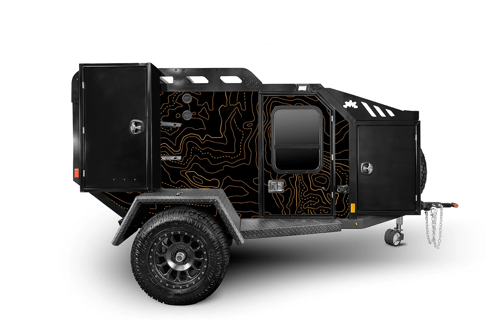 Ecocampor 4x4 Expedition Camper Trailer with Roof Tent & Kitchen ...