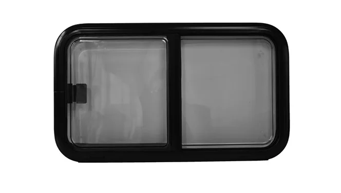 Jishun 320x550 Rv Front Slide Window Acrylic Double Glass Left Open Rv ...