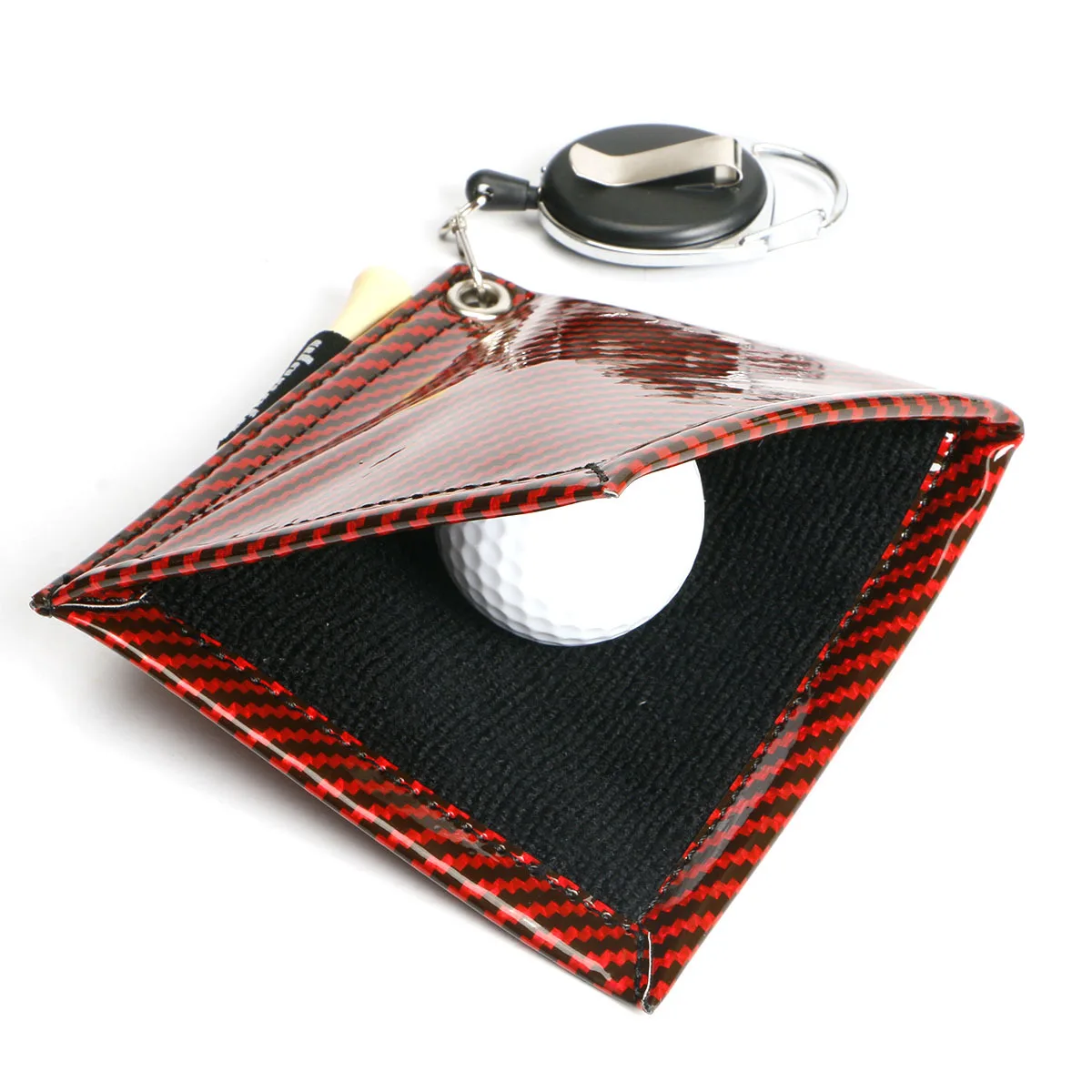 Golf Pull Hook Retractable Cord Wiping Cloth - Buy Golf Wiping Cloth ...