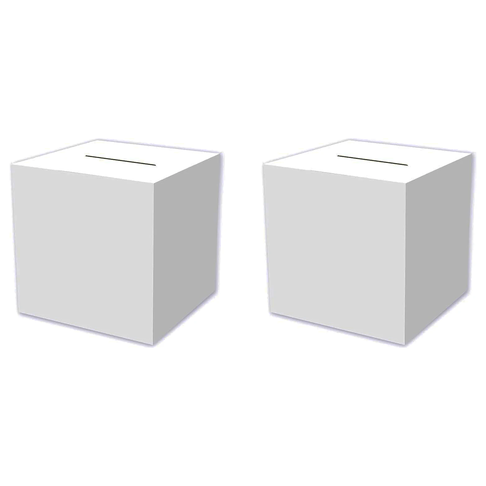 Custom Design Large 8x8 Cardboard Raffle Boxes Reusable Removable ...