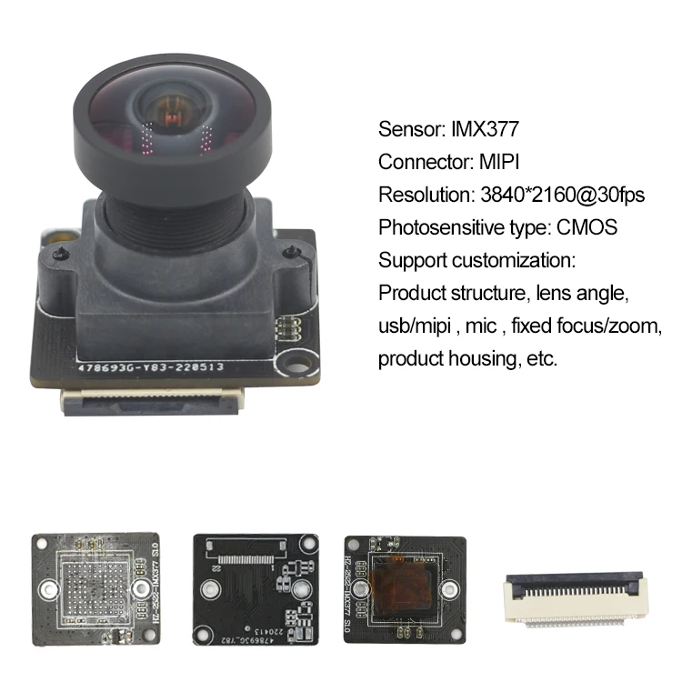 Customize 4k 12mp High-Resolution Camera Module - IMX377