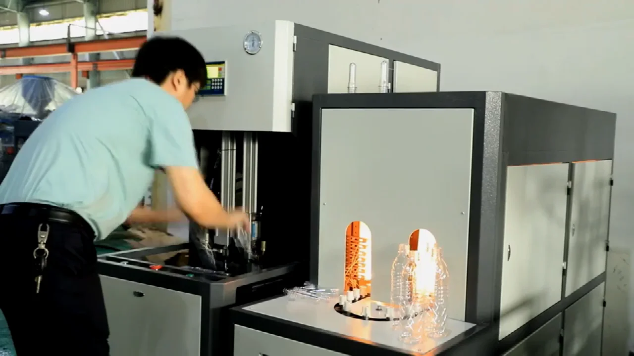 Low Price 2cavity Semi Automatic Making Plastic Pet Preform Mineral ...