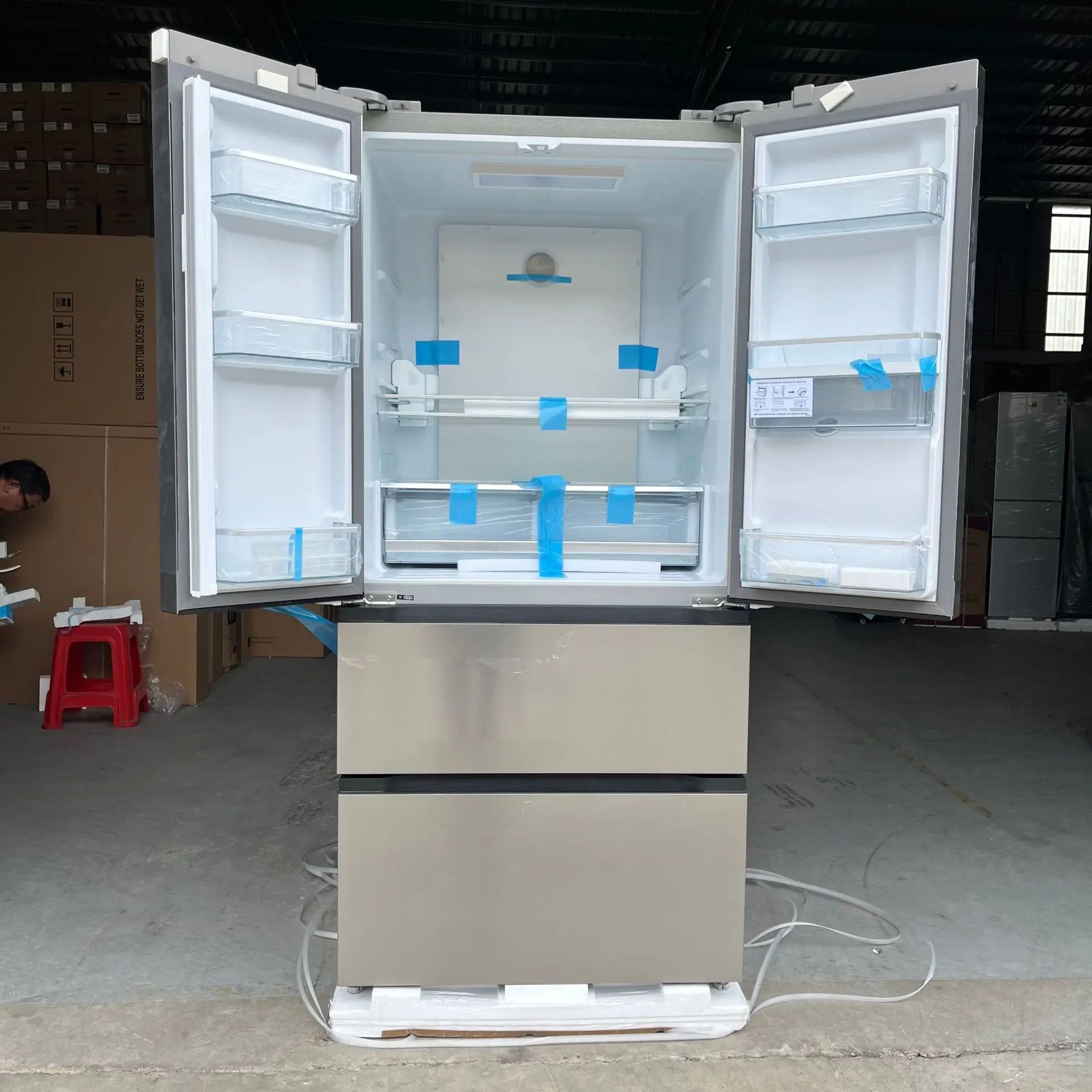 628L French Door Smart Side-by-side Refrigerators 4 Door Fridge ...