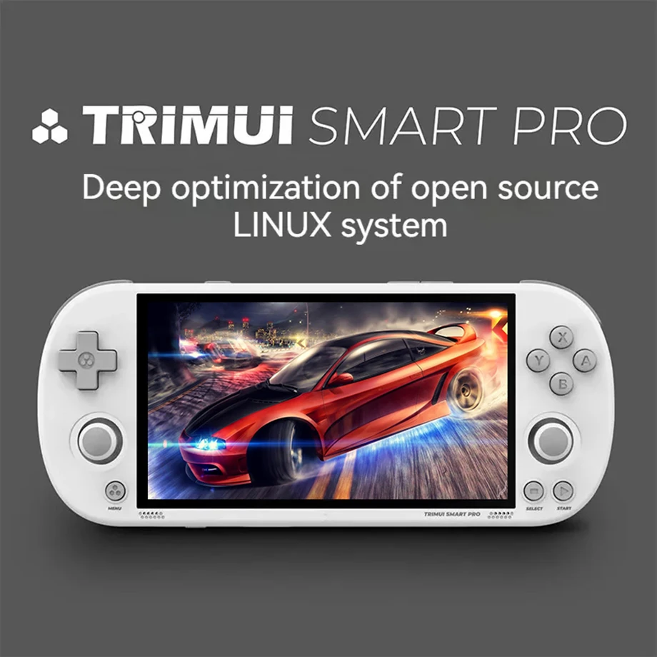 Trimui Smart Pro - Retro Gaming Console with a 4.96 Inch Screen