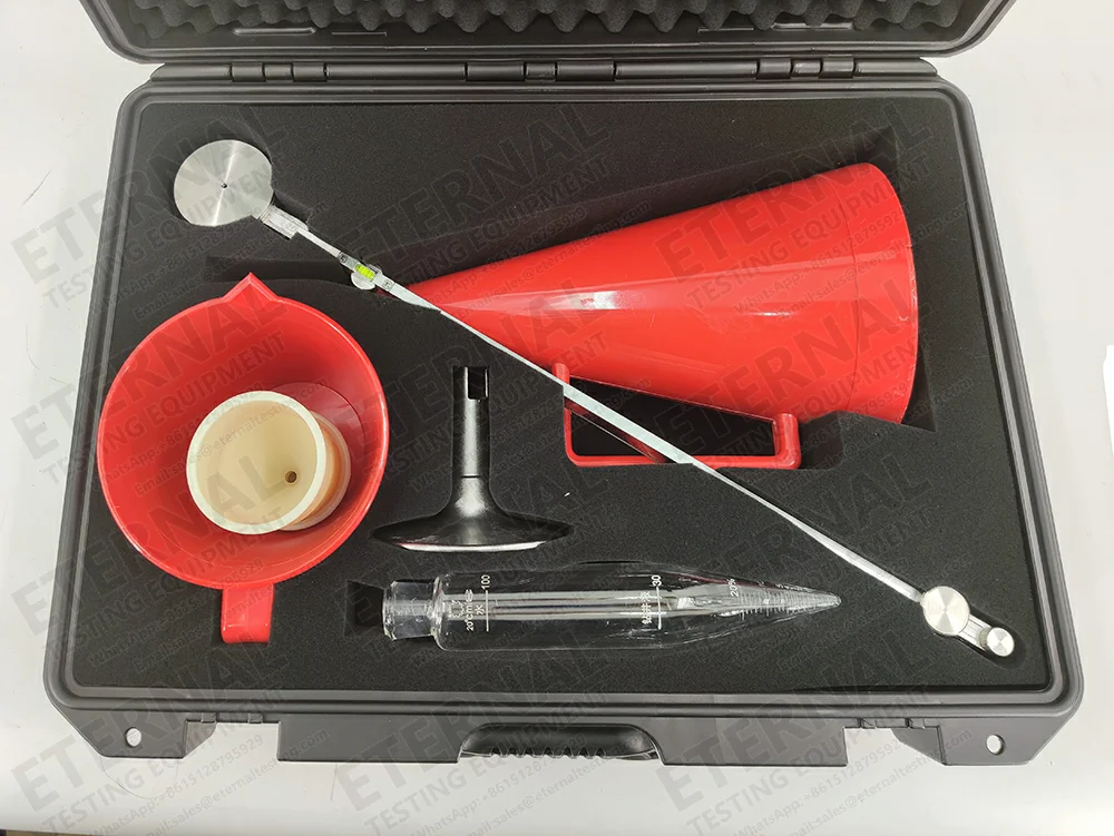 Sand Funnel Complete Slurry Test Kit - Portable Mud Analyzer With ...