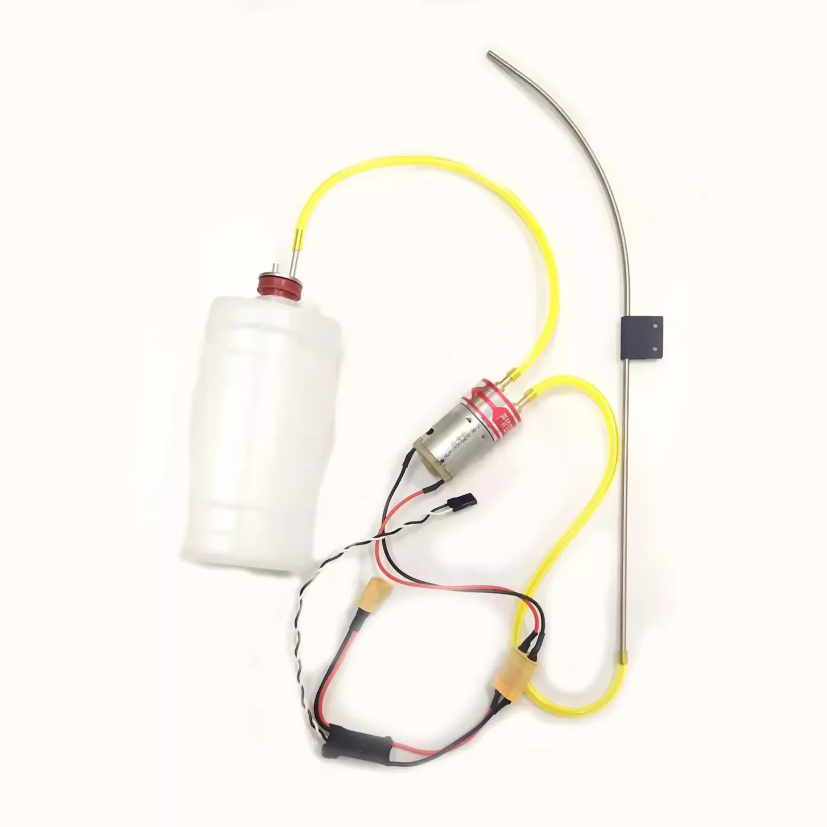 Spark Model fixed wing UAV turbojet smoke pipe system tank pump ...