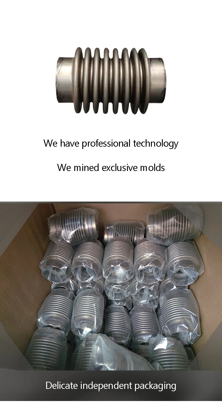 Customizable Metal Expansion Joints Titanium/Stainless Bellow Connector ...