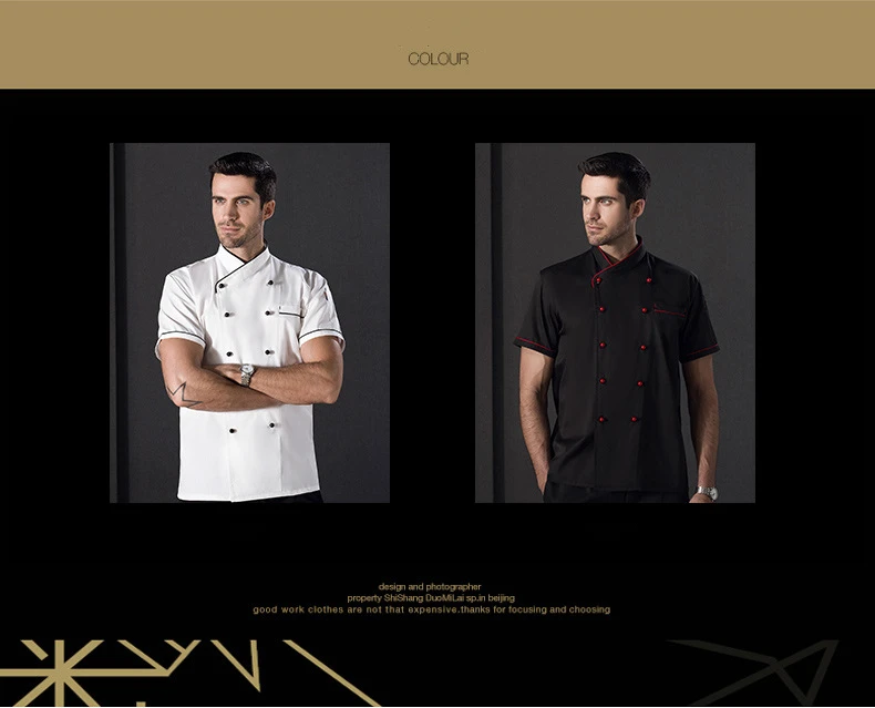 Latest Designs Chef Uniforms for Restaurant Chef Jacket Hotel Kitchen ...
