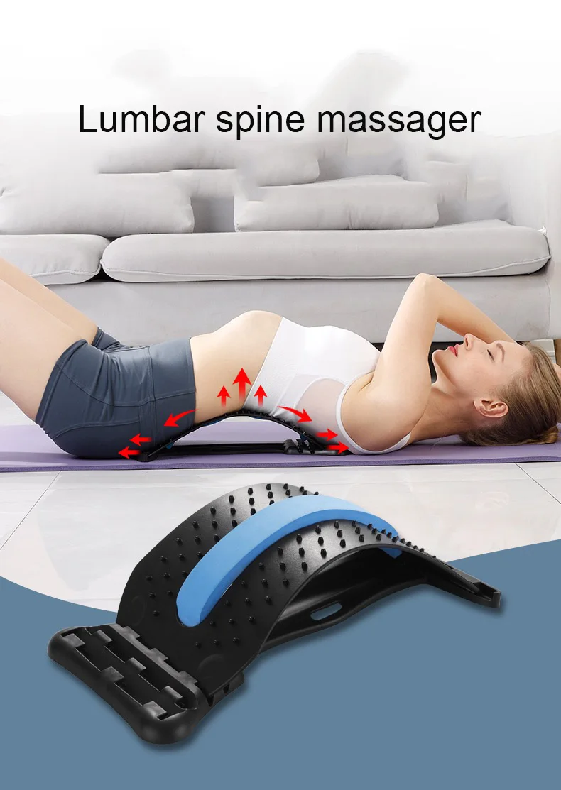 Wholesale Home Waist Massager - Lumbar Spine Yoga Aid