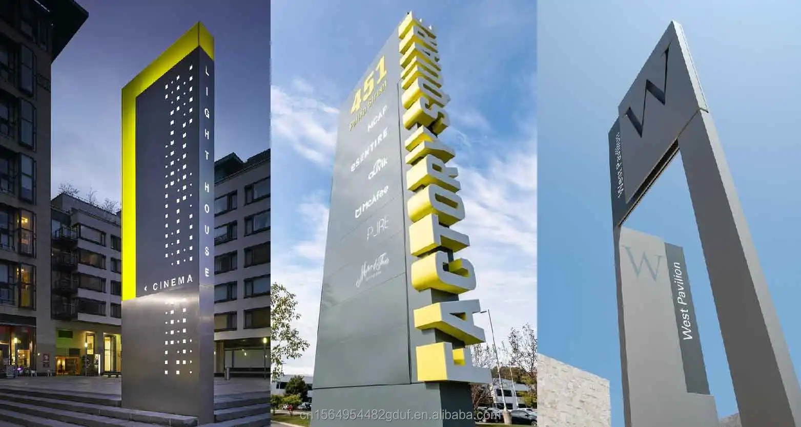 Buoyant Custom Acrylic Pylon Signs Led Strips Neon Light Tube Companies ...