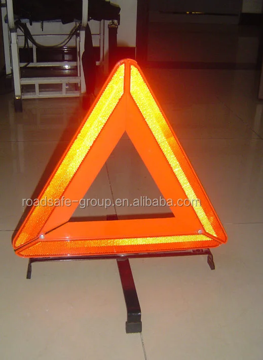 Safety Quality Production Triangle - Reflective Warning Sign