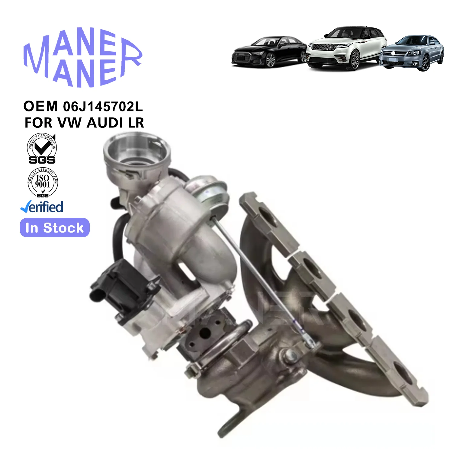MANER Auto Engine Systems 06J145702L Manufacture Well Made Turbo for ...
