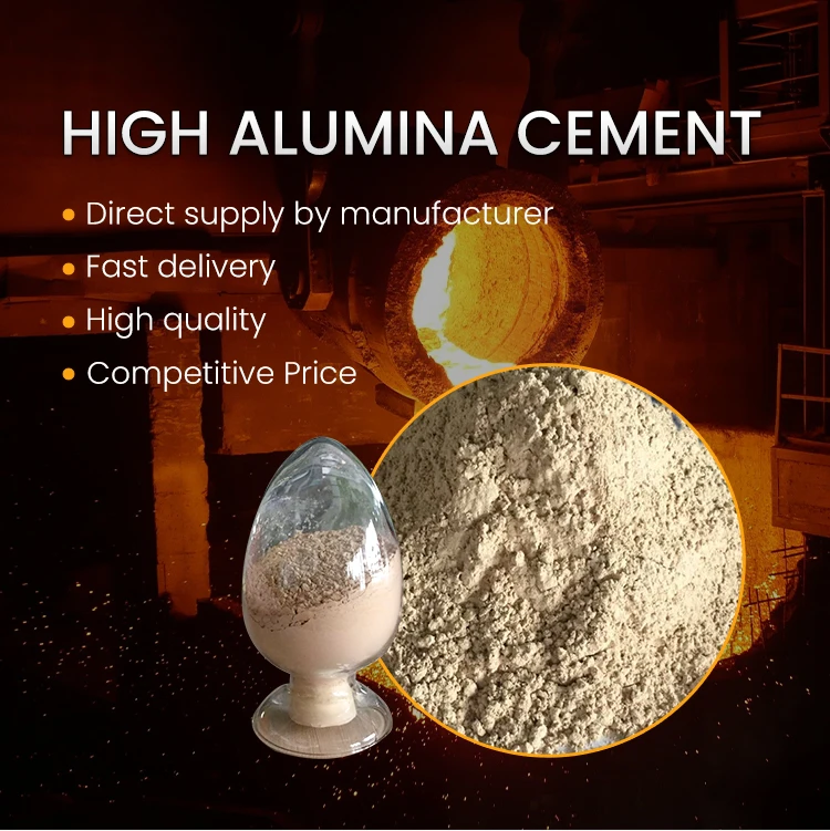 High Temperature Boiler Calcium Aluminate Cement High-quality Castable ...