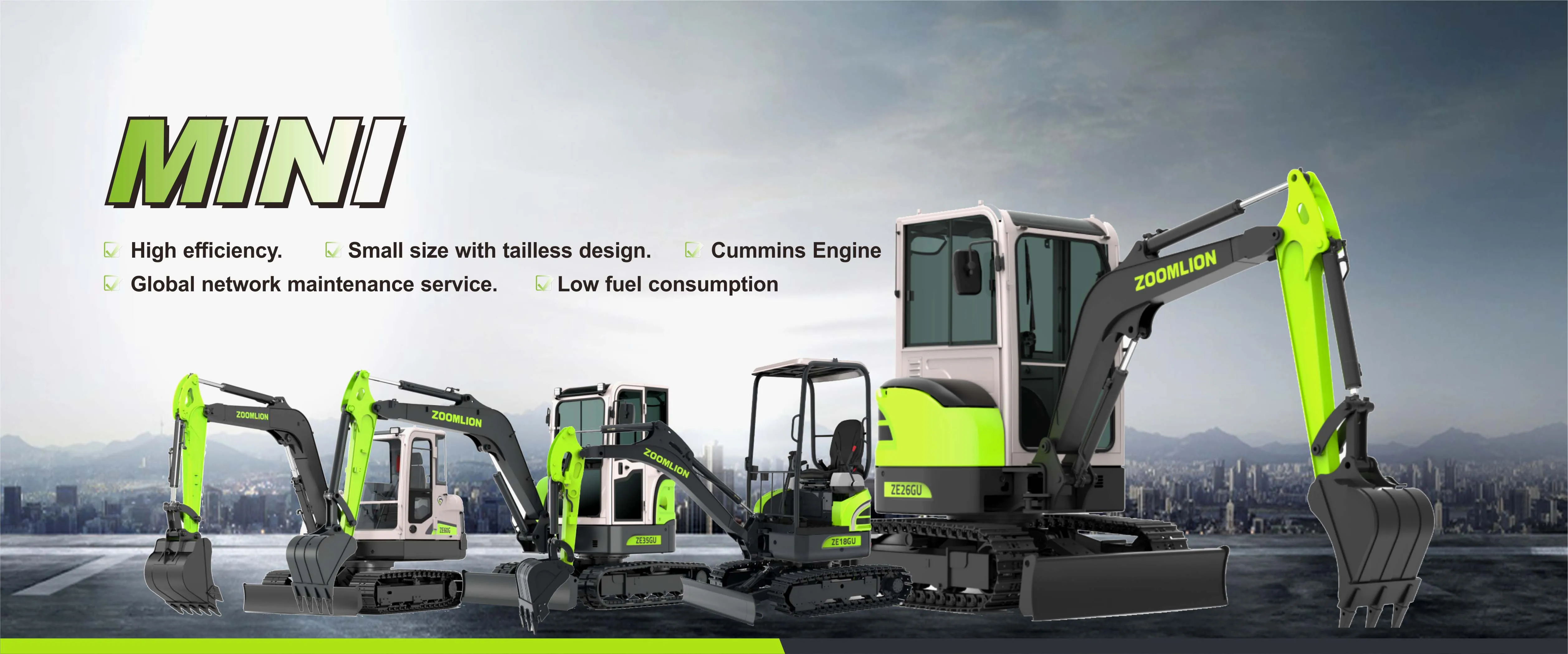 3t 3.5t Excavator EPA EURO5 Certified High Performance ZE35GU Cheap ...