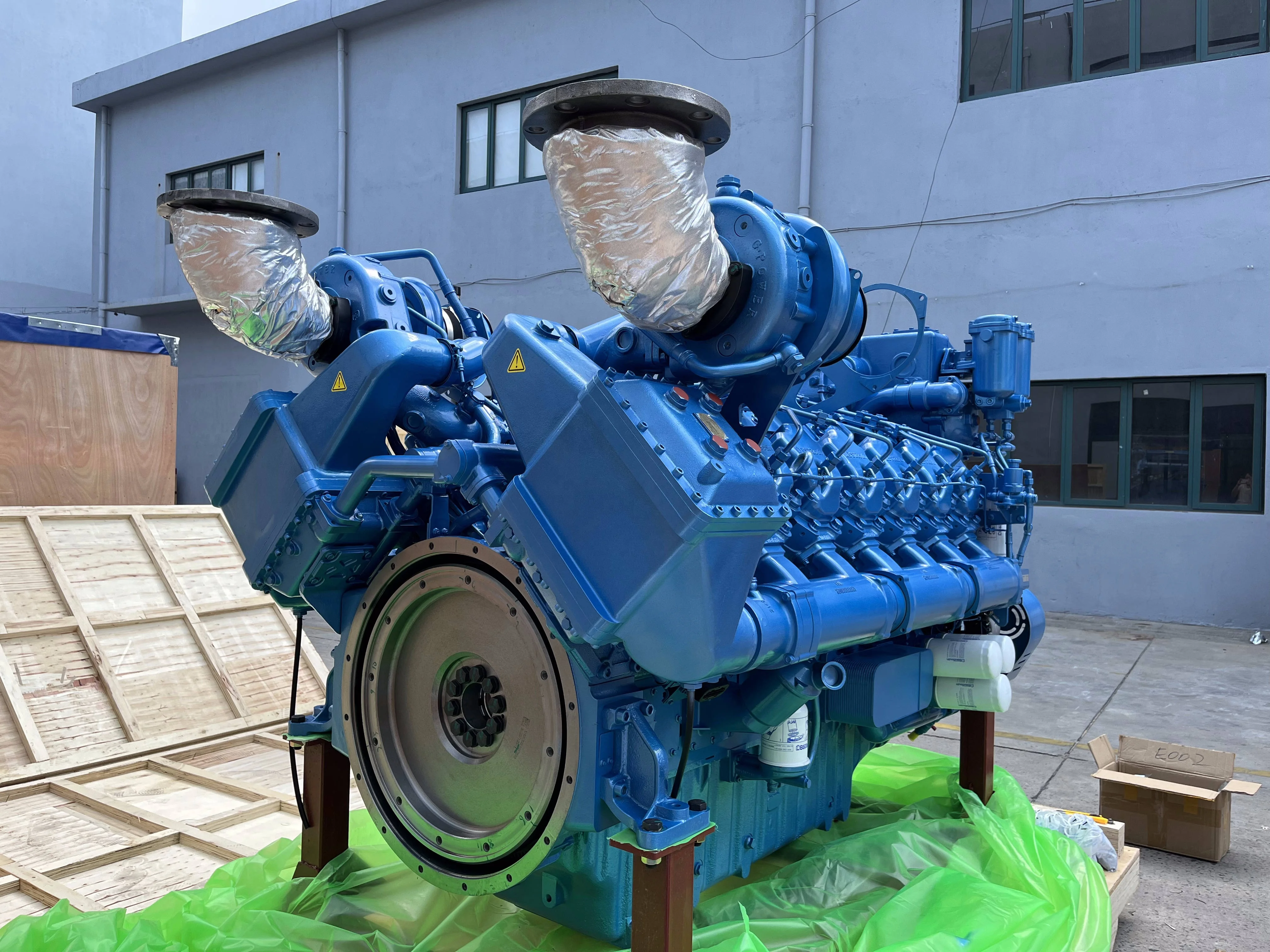 Weichai 12m33c Series Water Cooled 12 Cylinder Baudouin 12m33c1400-18 ...