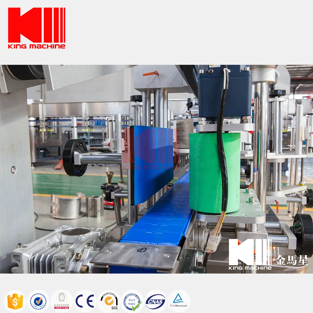 Full Automatic Round Bottle Label Labeling Machine For Wine - Buy ...