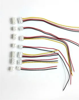 Sh1.0 Jst1.25 Zh1.5 Ph2.0 Xh2.54 Connector Female+male 2/3/4/5/6/7/8/9/10p Plug With Cable 10/20 ...