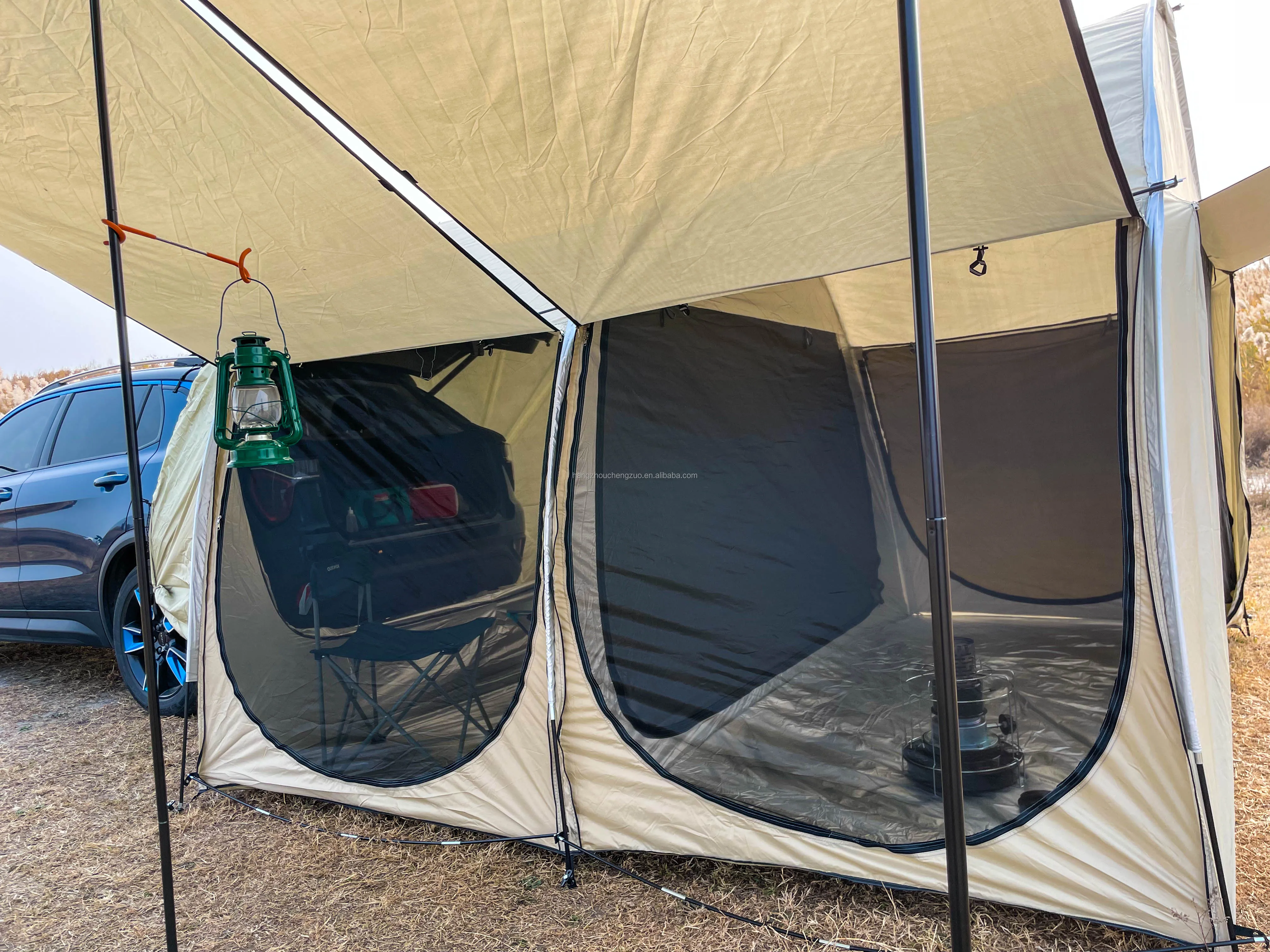 2 Room Advanced Car Rear Tent - SUV Tents with Spacious Rooms