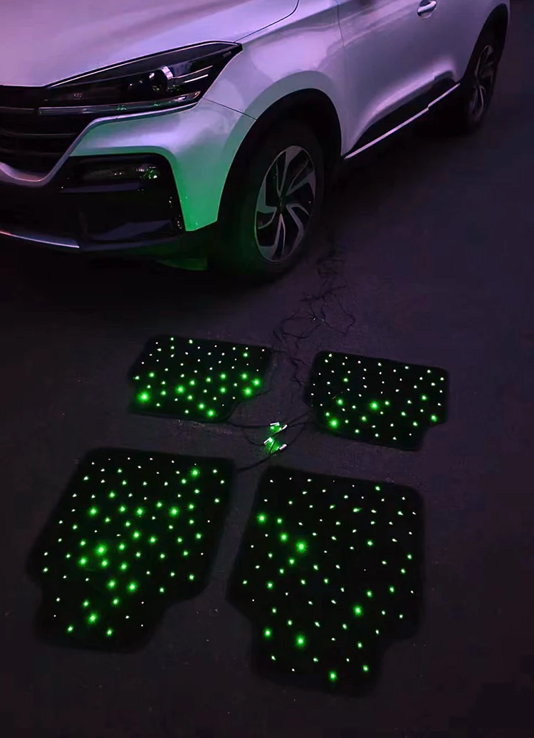 Starry Sky Car Foot Mats - Illuminate Your Ride