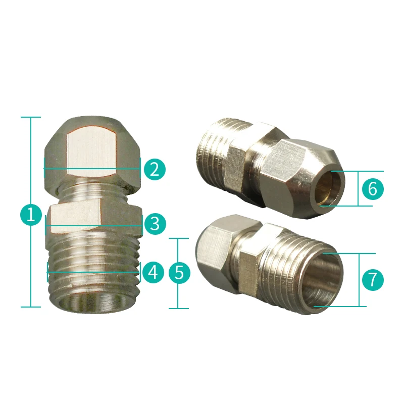 Quick Tightening Joint Pneumatic Connectors - Durable & Reliable