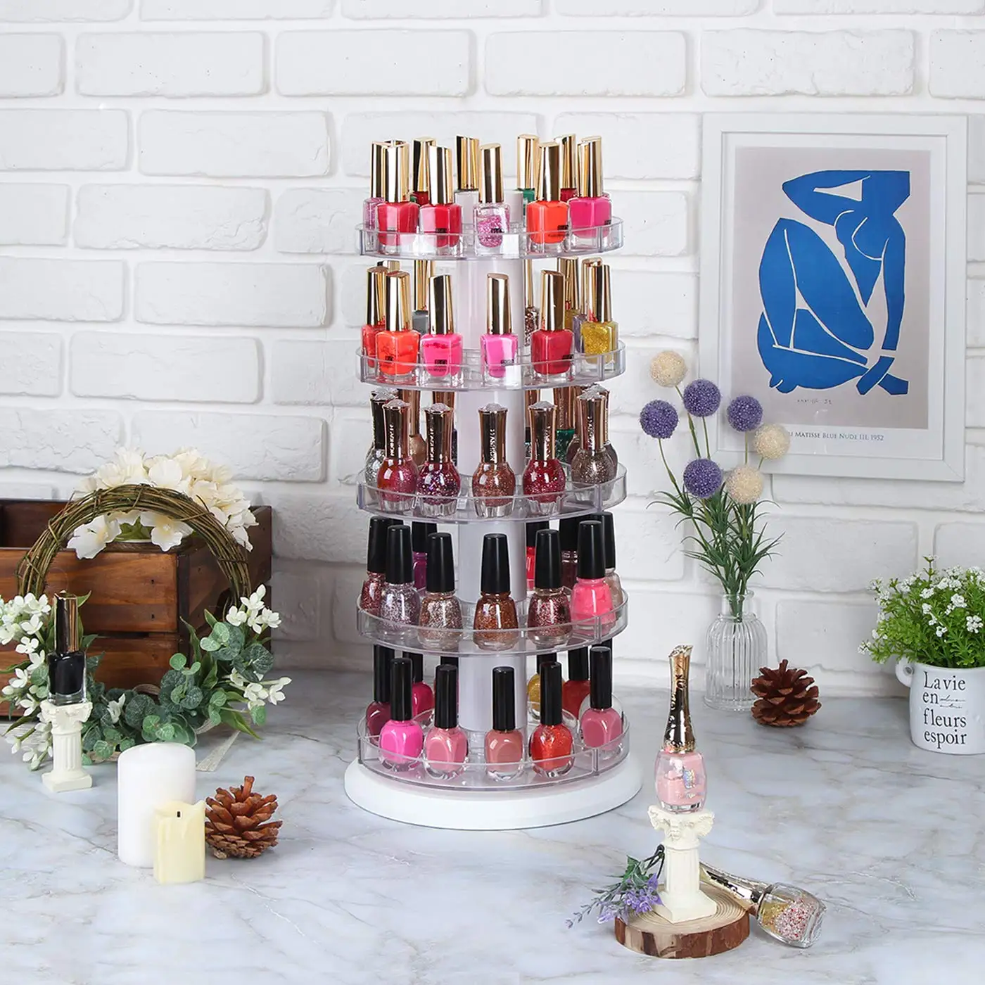 Acrylic Perfume Display Stands - Customizable Beauty Solutions